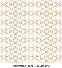 Raster Gold White Background Abstract Geometric Stock Illustration ...