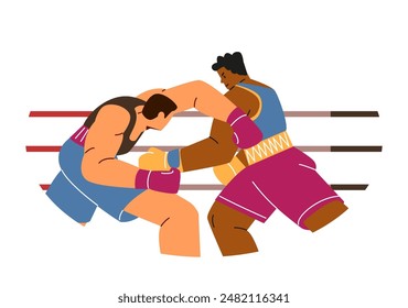 1,753 Boxing Ring Graphic Vector Cartoon Royalty-Free Images, Stock ...