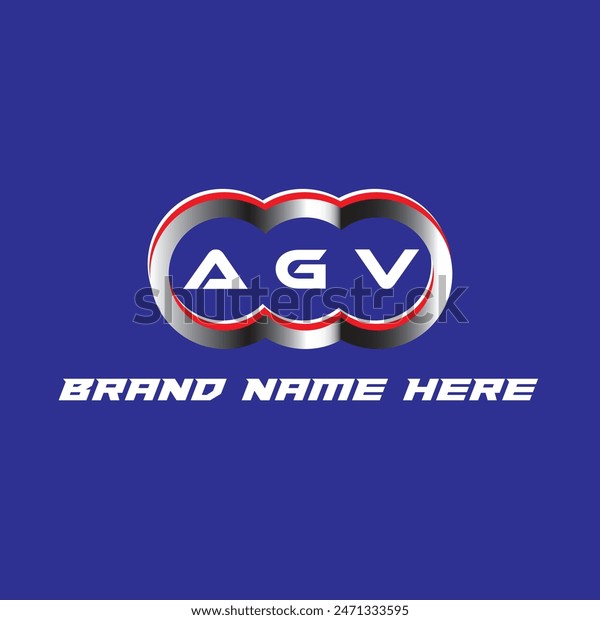 Agv Letter Logo Vector Unique Attractive Stock Vector (Royalty Free ...