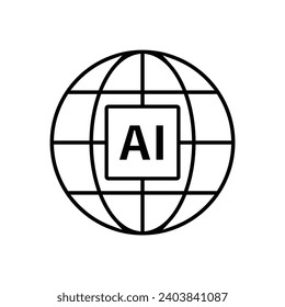 Ai Icon Vector Artificial Intelligence Icon Stock Vector (Royalty Free ...