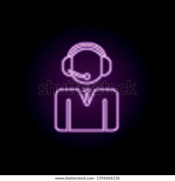 Air Dispatch Neon Icon Elements Airport Stock Vector (Royalty Free ...