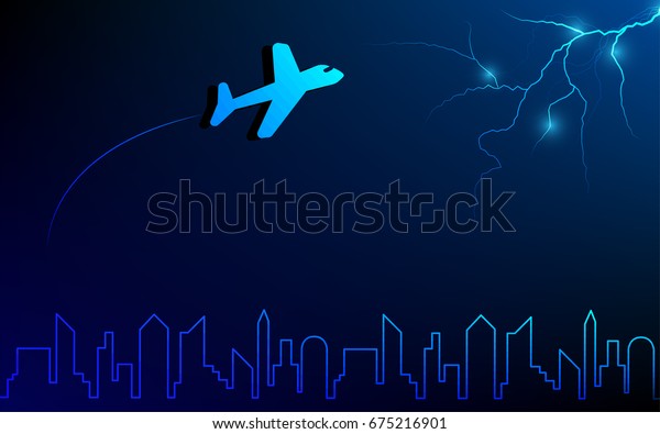 1,164 Airplane Lightning Stock Vectors and Vector Art | Shutterstock