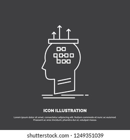 Algorithm Brain Conclusion Process Thinking Icon Stock Vector (Royalty Free) 1248036541 ...