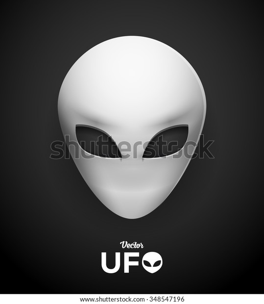 Alien Face Icon Alien Head Icon Stock Vector (Royalty Free) 348547196 ...