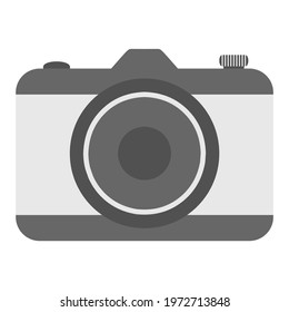Analog Camera Vector Simple Elegant Stock Vector (Royalty Free ...