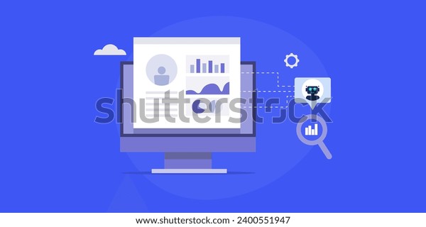 Analysis Competitor Data Artificial Intelligence Ai Stock Vector (Royalty Free) 2400551947 ...