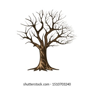 Withered Tree Vector