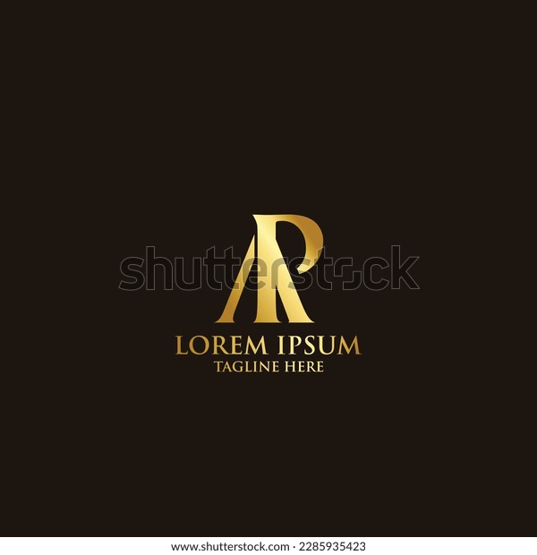 Ap Ter Logo Design Vector Minimal Stock Vector (Royalty Free ...