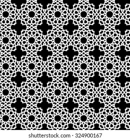 Arabesque Star Seamless Pattern Stock Vector (Royalty Free) 324900167 ...
