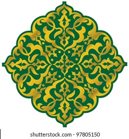 Arabic Pattern Islamic Design Stock Vector (Royalty Free) 97805150 ...