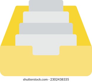 Archieve Vector Illustration On Transparent Background Stock Vector ...