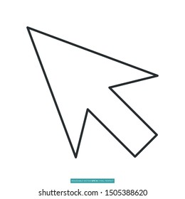 Trendy Bullet Arrow Arrow Head Icon Stock Vector (Royalty Free ...