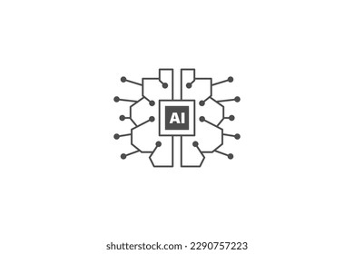 Artificial Intelligence Ai Icon Vector Design Stock Vector (Royalty Free) 2290757223 | Shutterstock