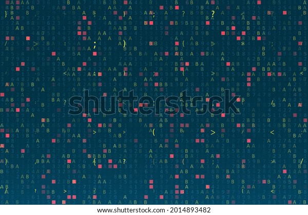 Artificial Intelligence Machine Learning Abstract Digital Stock Vector ...