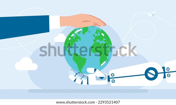 Ai Human Hand: Over 5.087 Royalty-Free Licensable Stock Vectors ...