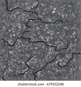 Asphalt Texture Stock Vector (Royalty Free) 679352248 | Shutterstock