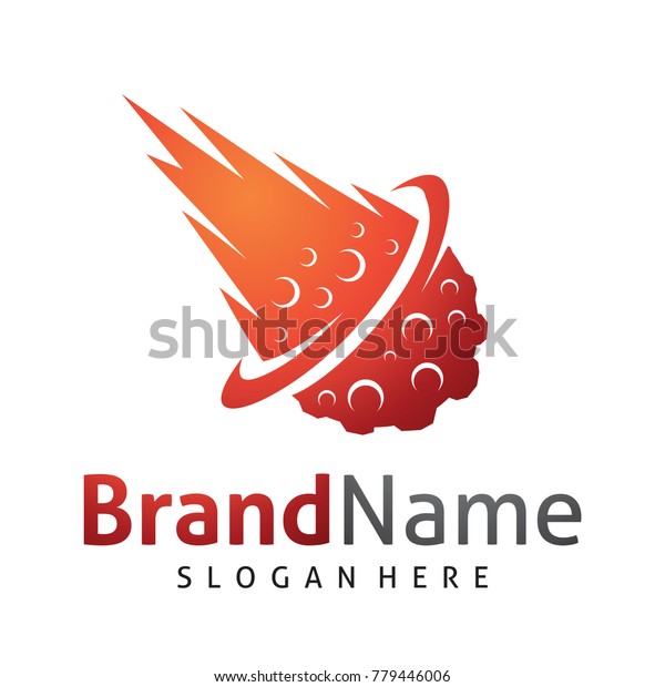 Asteroid Star Logo Vector Stock Vector (Royalty Free) 779446006 ...