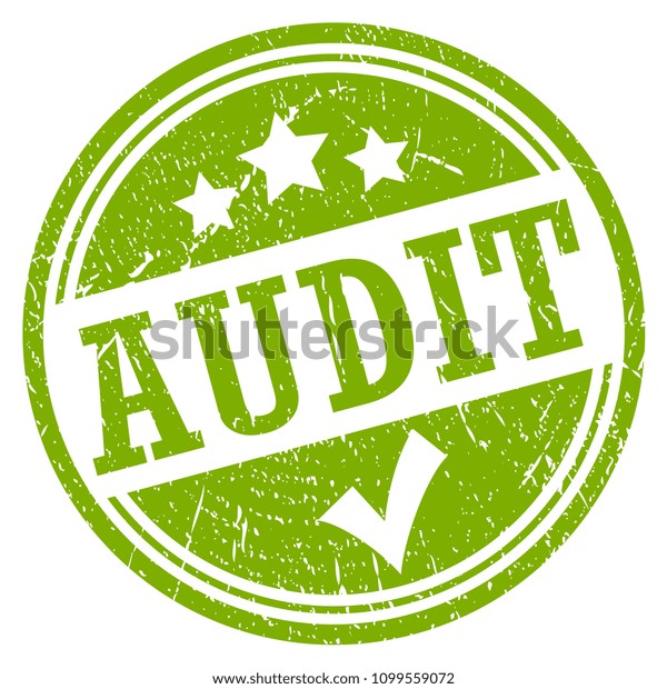 Audit Vector Stamp Isolated On White Stock Vector (Royalty Free ...