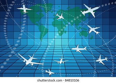 3+ Hundred Aviation Grid Map Royalty-Free Images, Stock Photos ...