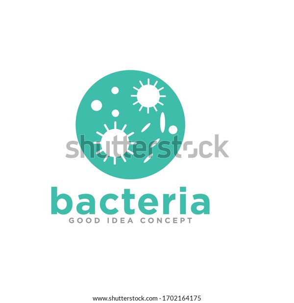 Bacteria Logo Design Vector Template Stock Vector (Royalty Free ...
