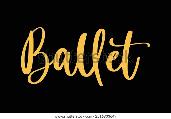 693 Ballet Script Stock Vectors and Vector Art | Shutterstock