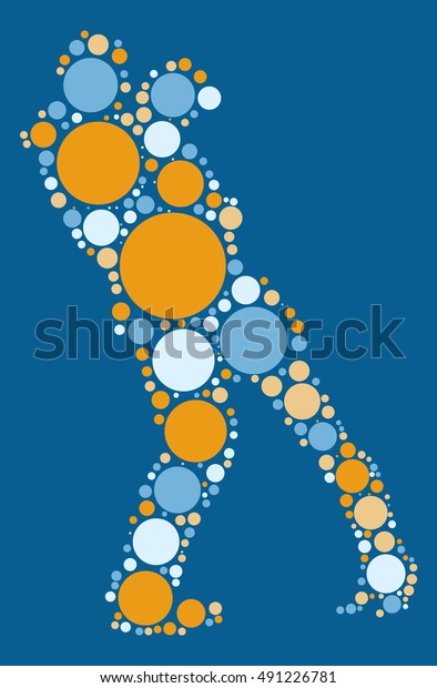 Ballroom Dancing Shape Vector Design By Stock Vector (Royalty Free ...