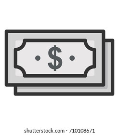 Banknote Vector Icon Stock Vector (Royalty Free) 710108671 | Shutterstock