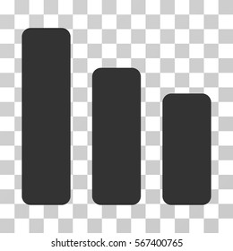 Bar Chart Decrease Vector Pictogram Illustration Stock Vector (Royalty ...