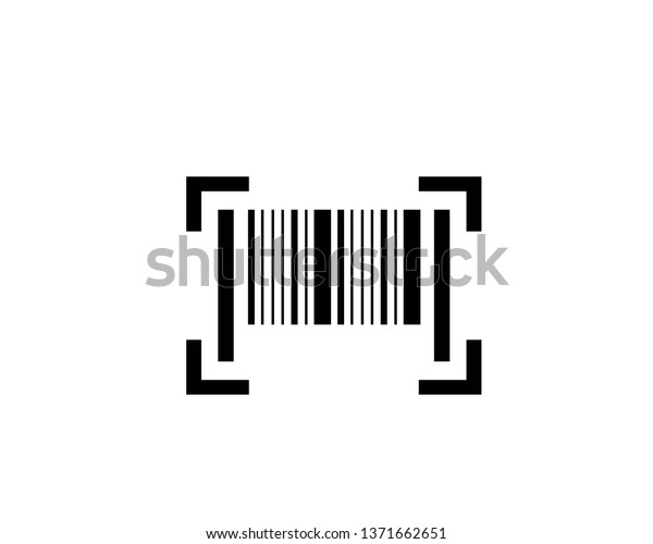 Barcode Logo Icon Vector Stock Vector (Royalty Free) 1371662651 ...