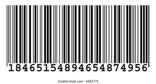 Barcode Vector Stock Vector (Royalty Free) 6582775 | Shutterstock