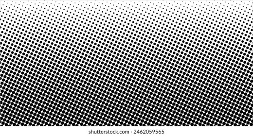 Basic Halftone Dots Effect Black White Stock Vector (Royalty Free ...