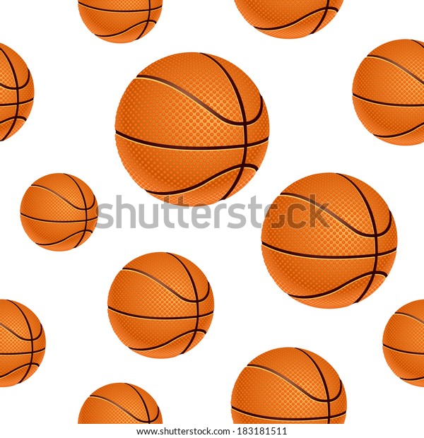 Free Basketball Background Clipart