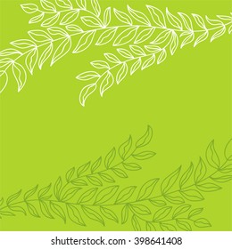 Beautiful Nature Pattern Background Vector Illustration Stock Vector ...