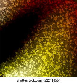 Beautiful Triangle Vector Background Stock Vector (Royalty Free ...