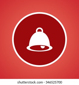 Bell Icon Round Shape Stock Vector (Royalty Free) 462975172 | Shutterstock