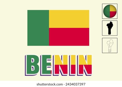 485 Benin Flag Vector Drawing Royalty-Free Images, Stock Photos & Pictures | Shutterstock
