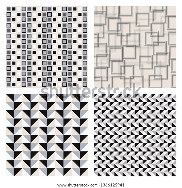 Big Collection Patterns Stock Vector (Royalty Free) 1366125941 ...