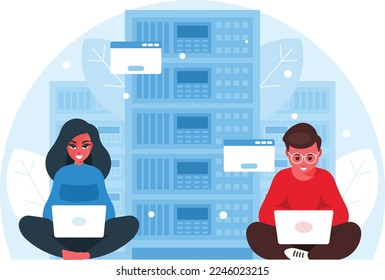 Big Data Concept Data Science Programmers Stock Vector (Royalty Free) 2246023215 | Shutterstock