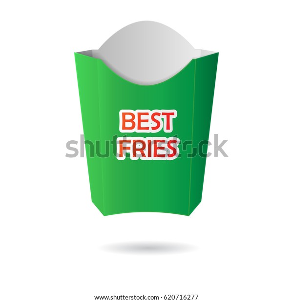 Big Empty Green Package Sample Text Stock Vector (Royalty Free ...