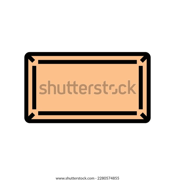 Big Kitchen Table Top View Color Stock Vector (Royalty Free) 2280574855 ...