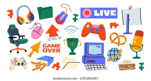 31,871 Gamer Objects Stock Vectors and Vector Art | Shutterstock
