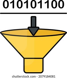 Binary Code Funnel Concept Data Vector: เวกเตอร์สต็อก (ปลอดค่าลิขสิทธิ์) 2079184081 | Shutterstock