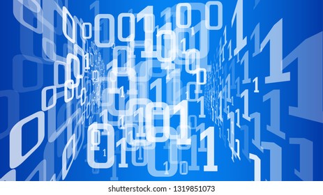 Binary Code Numbers Backdrop Machine Learning Stock Vector (Royalty Free) 1319851073 | Shutterstock