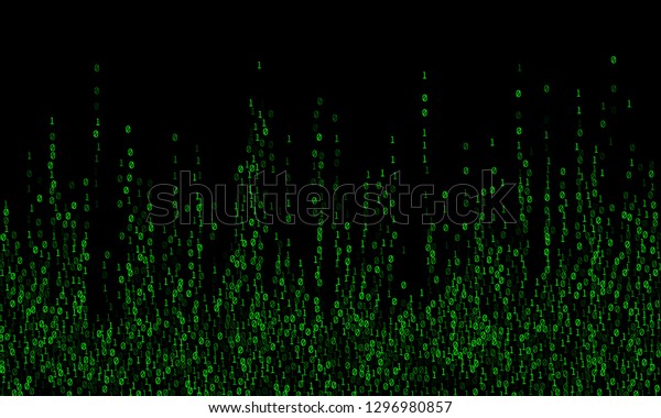 Binary Code Programming Background Hacker Coding 스톡 벡터로열티 프리