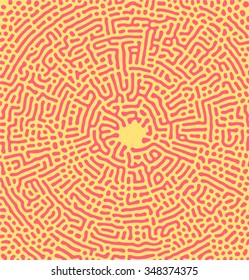 Biological Vector Turing Reaction Diffusion Pattern Stock Vector (Royalty Free) 348374375 ...