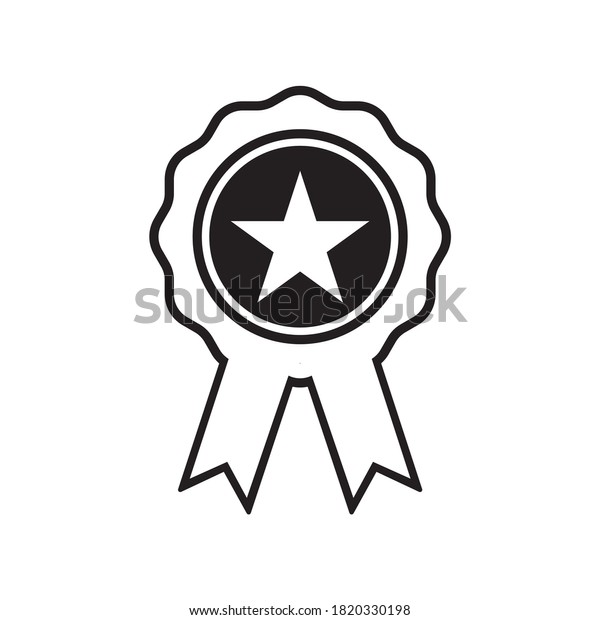 Black Certificate Icon Design Vector Stock Vector (Royalty Free ...