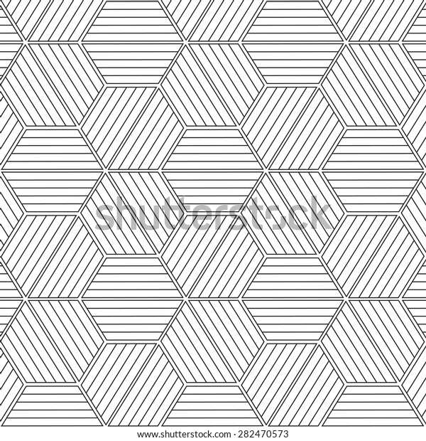 Black Line Graphic Pattern Abstract Vector: vector de stock (libre de ...