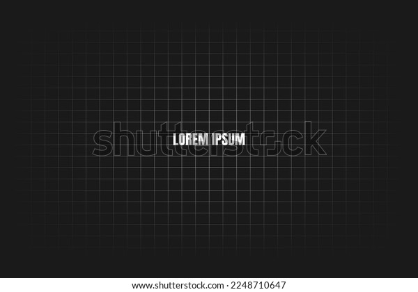 Black Screen Square Pattern Presentation Template Stock Vector (Royalty ...