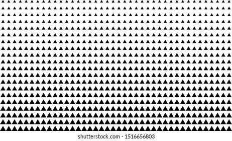 Black Triangle Pattern Abstract On White Stock Vector (Royalty Free ...