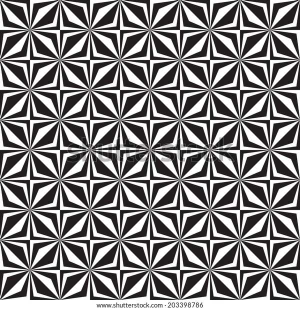 Black White Square Triangle Shape Abstract Stock Vector (Royalty Free ...